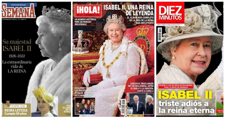Estas son las portadas de las revistas del corazón de esta semana ...