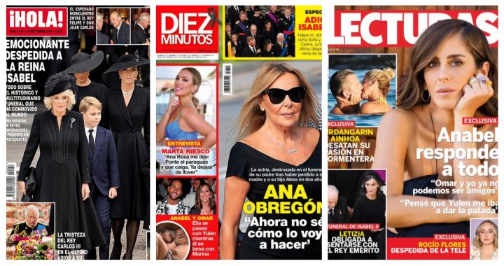 Estas son las portadas de las revistas del corazón de este miércoles 21 ...