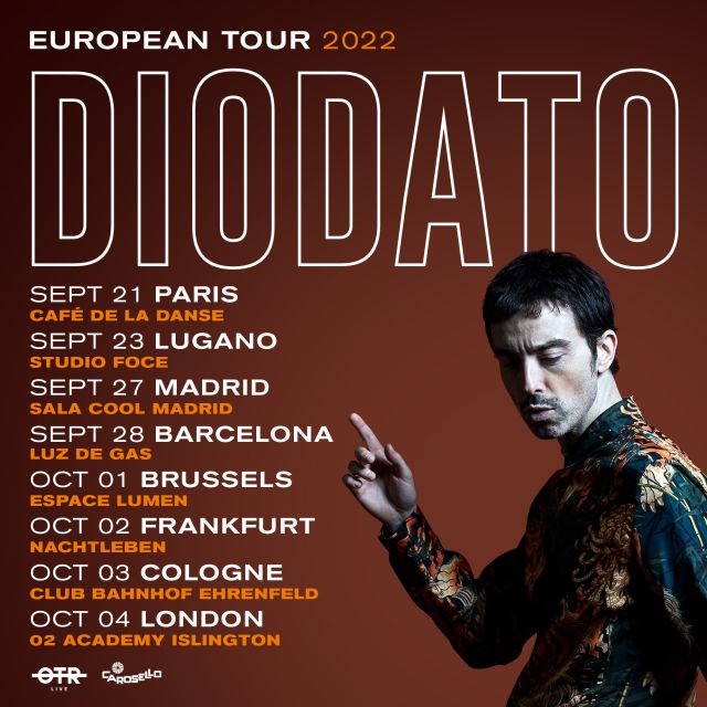 Diodato nos da todos los detalles de su gira por Europa | Música | LOS40