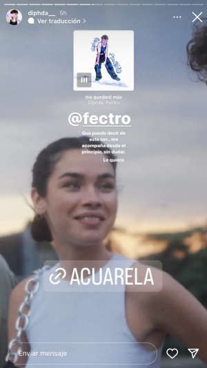 Así es 'ACUARELA', el disco debut de Diphda | Música | LOS40