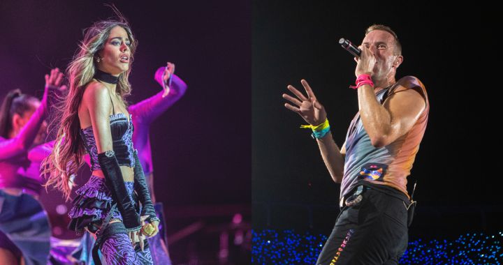 Tini vive una experiencia inolvidable durante el concierto de Coldplay ...