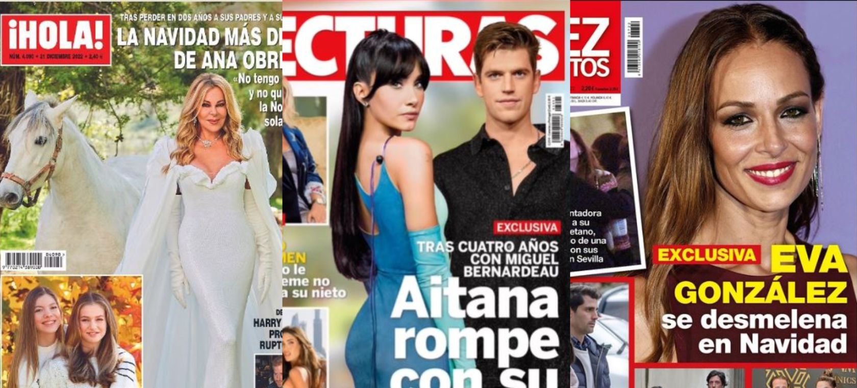 Estas son las portadas de las revistas del corazón de hoy, miércoles 14 ...